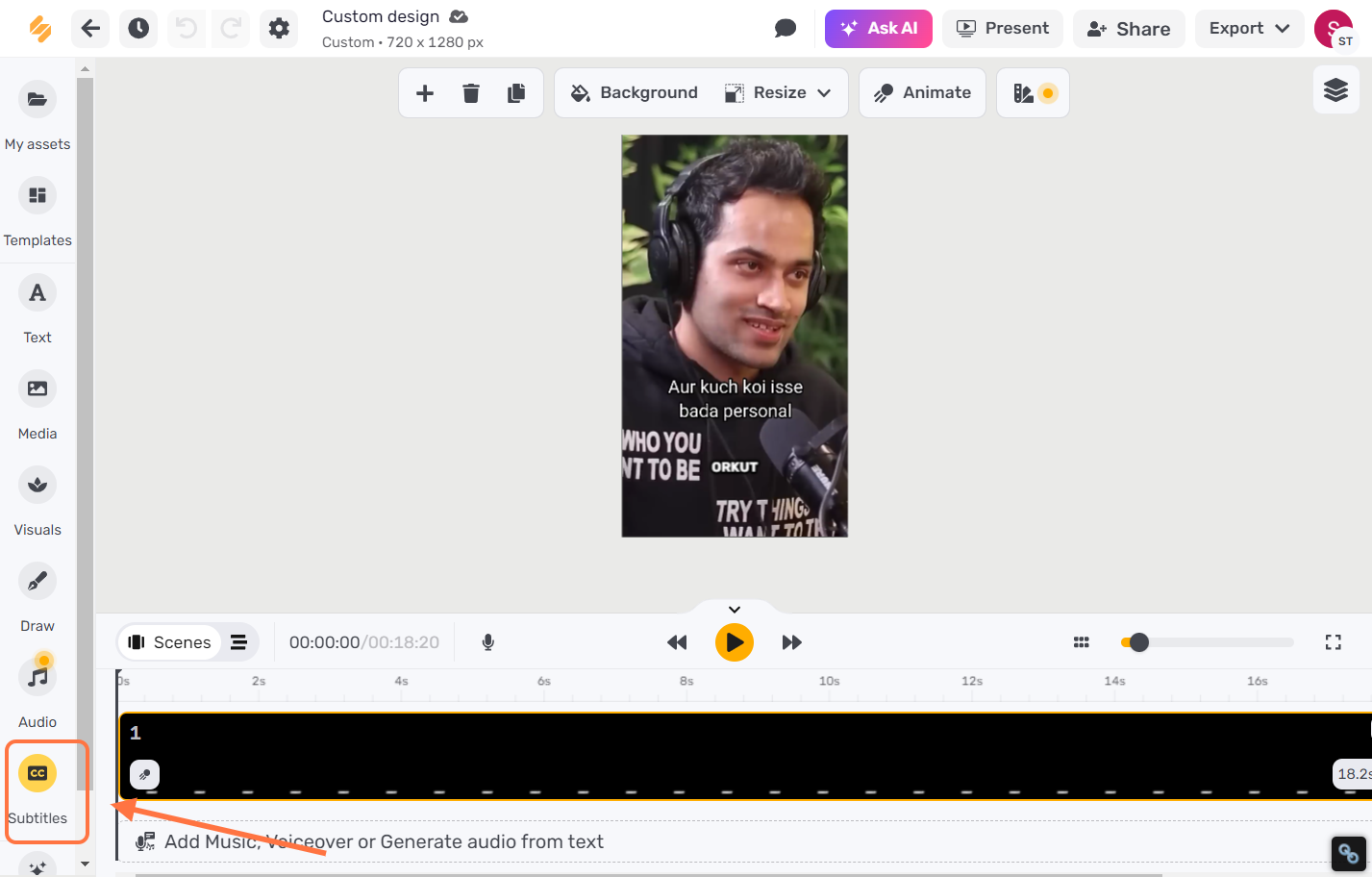 How To Change The Font Style Of Video Subtitles?