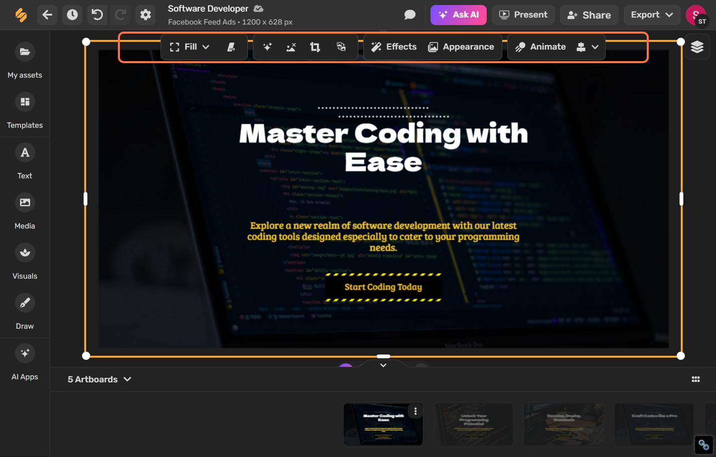 How To Create Ads with Simplified