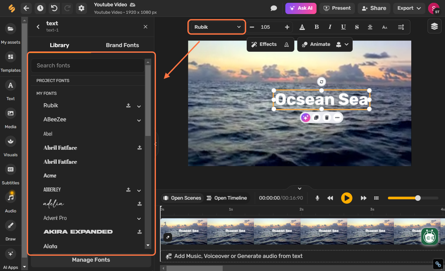 How To Add Text To Video - Types Of Fonts And Animations?