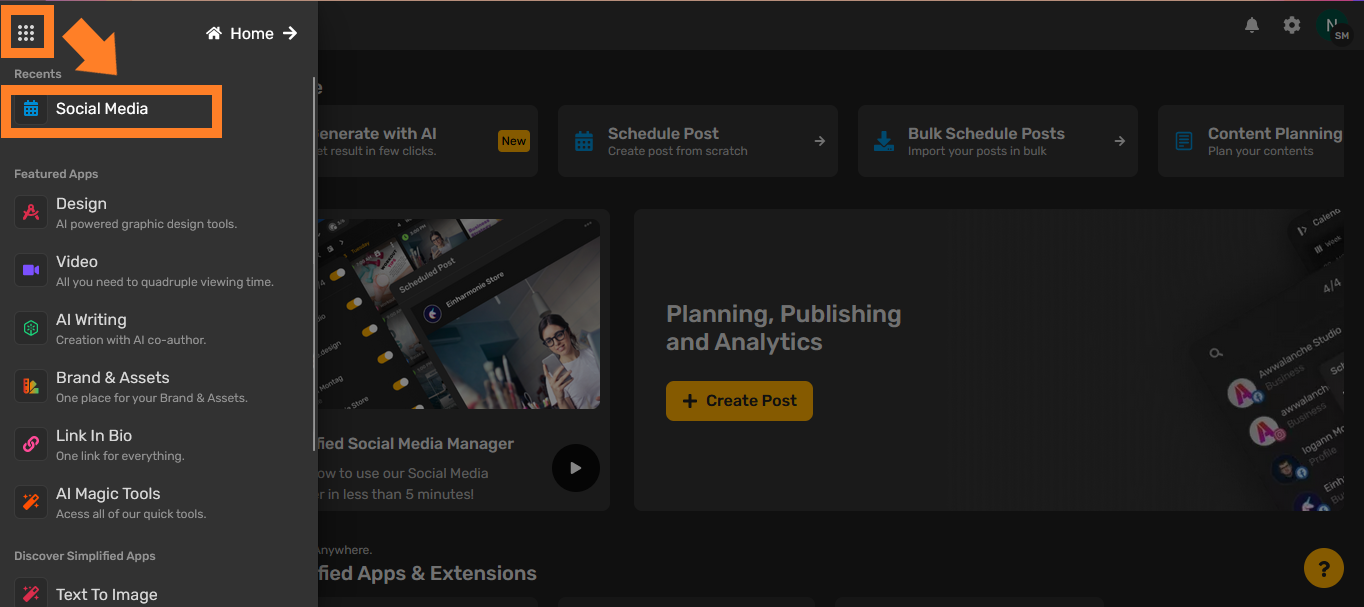 How to ungroup posts - Simplified Academy